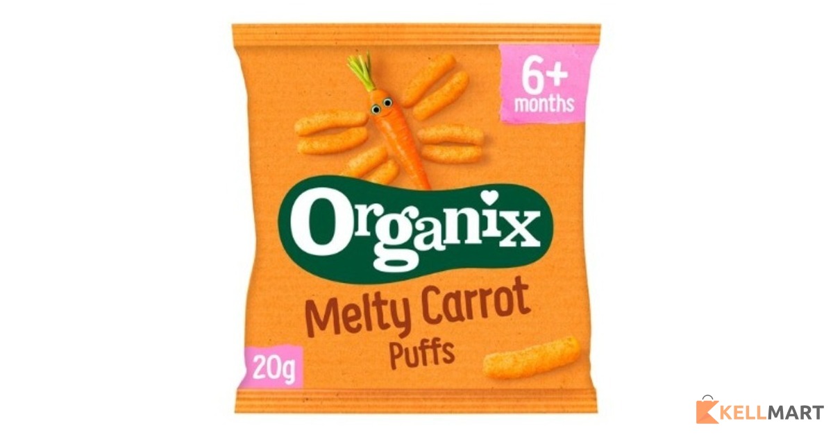 Kellmart.com - Organix Melty Carrot Puffs 20g (5024121885303)